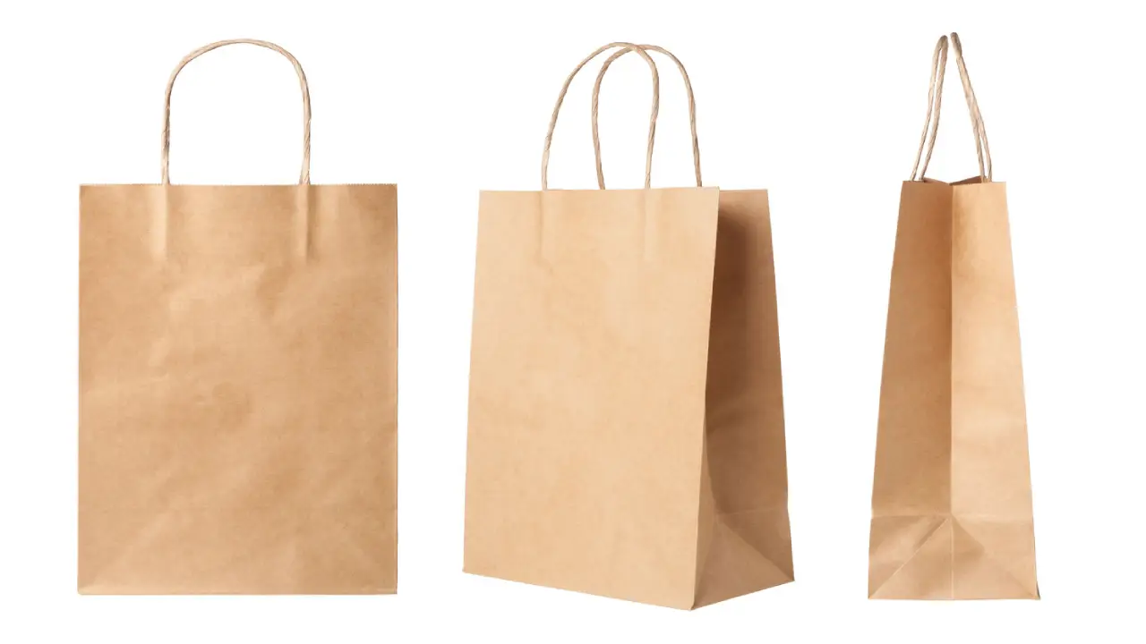 Get Custom Plain Kraft Paper Bags From Packaging Manufacturer - BN Pack