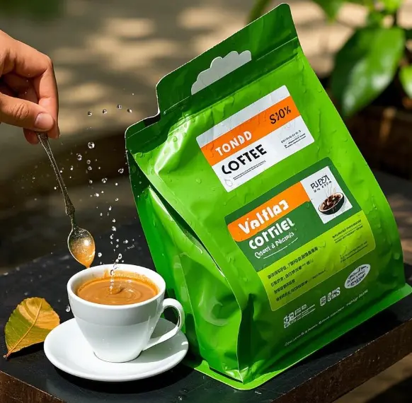 Obtenha sacos de café verdes herméticos personalizados do fabricante de ...