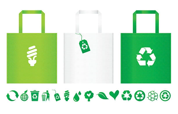 Recycle Bag Logo: Environmental Protection Information Code